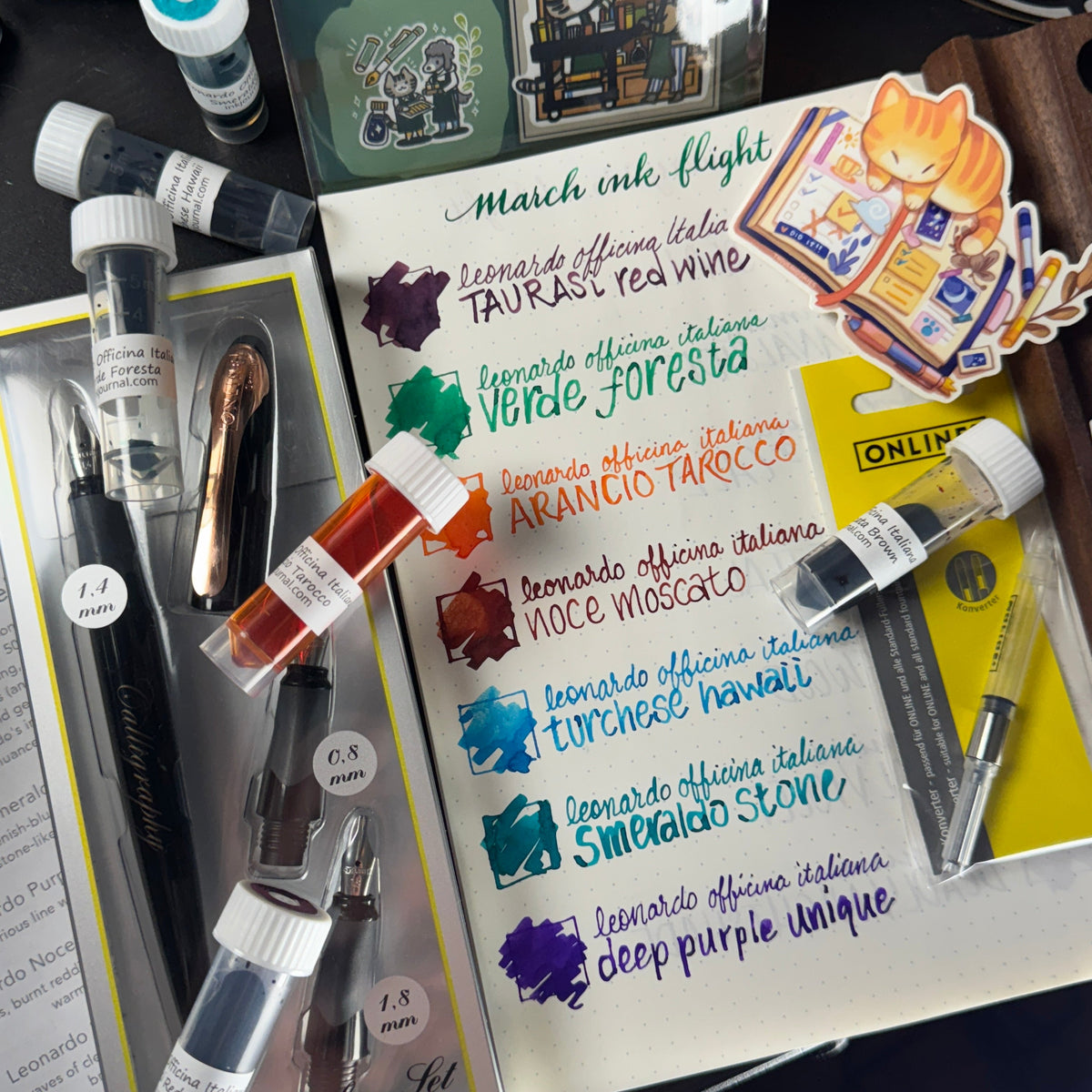 Ink Flight #98 Reveal, March 2025 – inkjournal