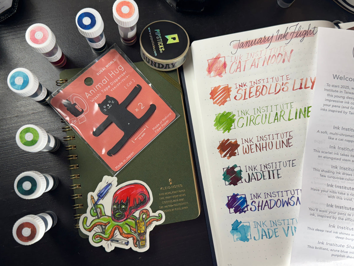 Ink Flight #96 Reveal, January 2025 – inkjournal