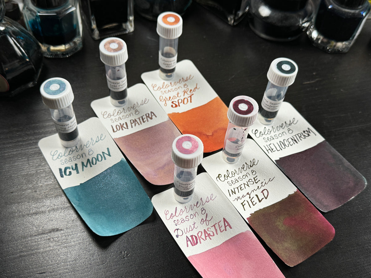 Colorverse 2ml Fountain Pen Ink Sample in Great Red Spot – inkjournal